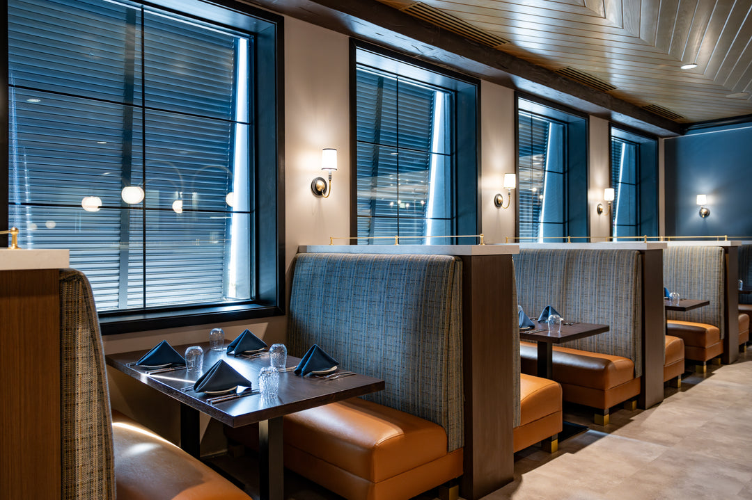 STRAIGHT BOOTHS & BANQUETTES – Select Seating